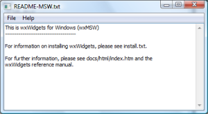 Getting Acquainted with Document-View architecture – Part II – Simple Text Editor - wxWidgets